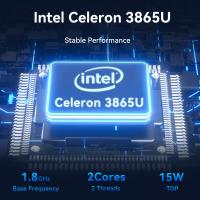 China Intel 3865U Celeron Mini PC Router With Eight Ethernet DDR4 16GB RAM Fanless Cooling for sale