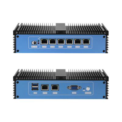 China Celeron Router Mini Computer With DDR4 16GB RAM Fanless Cooling Method for sale