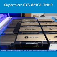 China Supermicro SYS-821GE-TNHR 8 NVIDIA GPU H200 GPU Data Center Air Cooled AI Server for sale