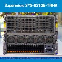 China Supermicro SYS-821GE-TNHR 8 NVIDIA GPU H200 GPU Data Center Air Cooled AI Server for sale