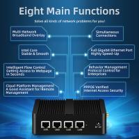 China Intel Celeron N2830 4 Ethernet Firewall Router Mini PC With Win Linux for sale