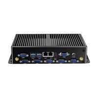China Intel Core i7 10510U Industrial PC Dual Ethernet 6COM Industrial PC Built In GPIO for sale