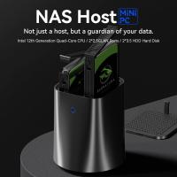 China Intel N150 Dual Ethernet NAS Mini PC Router DDR4 32GB RAM Supports HD Display for sale