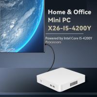 China Intel Core i5 Processor Mini PC Single Ethernet Aluminum Mini desktop Computer for sale