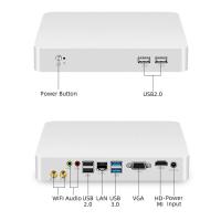 China Intel Core i5 Processor Mini PC Single Ethernet Aluminum Mini desktop Computer for sale
