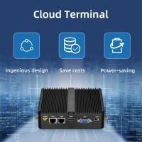 China Fanless Industrial Mini PC With Intel Celeron Processors Dual LAN Dual COM for sale