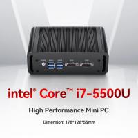 China Intel Core i5 4200U Industrial Fanless PC Dual Ethernet Dual COM Computer for sale