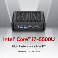 China DDR3L 8GB RAM Industrial PC Intel Celeron And Core Processor Dual LAN Fanless PC for sale