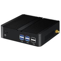 China Single Ethernet Fanless Mini PC 6USB Interfaces Protable Computer For Home Office for sale