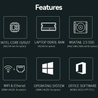 China Single Ethernet Fanless Mini PC 6USB Interfaces Protable Computer For Home Office for sale