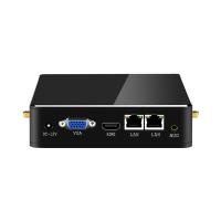 China Intel Celeron J1900 Dual LAN Industrial PC Dual COM DDR4 16GB RAM Fanless Computer for sale