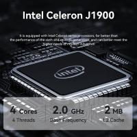 China Intel Celeron J1900 Dual LAN Industrial PC Dual COM DDR4 16GB RAM Fanless Computer for sale