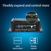 China Intel N97 Mini PC Fanless Industrial PC 16 GB With 2 LAN 6 COMs for sale