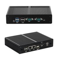 China Intel N100 With 16 GB 2 LAN 2 COMs Fanless Industrial Mini PC for sale