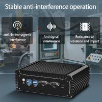 China Intel Core i3 8130U Mini PC  With 6 USB 1 HD Fanless Industrial PC for sale
