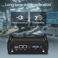 China Intel Core i5 6300U Mini PC With 4 USB3.0 1 HD and  16 GB Fanless Industrial PC for sale