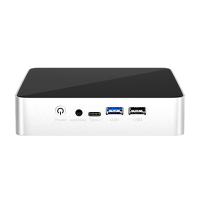 China Intel N100 With Fan Support 16GB DDR4  and 4 USB  2 LAN 2 HDMI Mini PC for sale