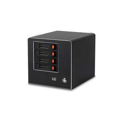 China NAS Server N100 4-Bay Host Interface NAS Network Attached Storage Enclosure for sale