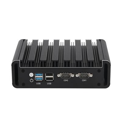 China Intel N100 Processor With Dual LAN Dual COMs and Triple Displays Industrial PC for sale