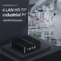 China Intel N150 Processor With Four LAN and Dual COM 1HDMI 1DP Industrial Mini PC for sale