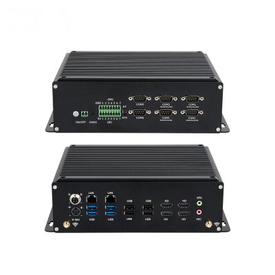 China Intel I7 12650HX Processor with 4 Display Dual Network Industrial PC for sale
