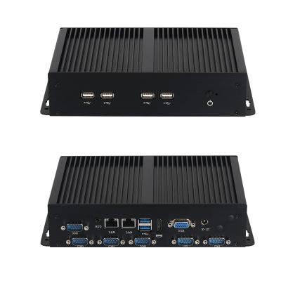 China Intel Core I3-6100U Processor With Dual LAN Six COM and Six USB Industrial PC for sale