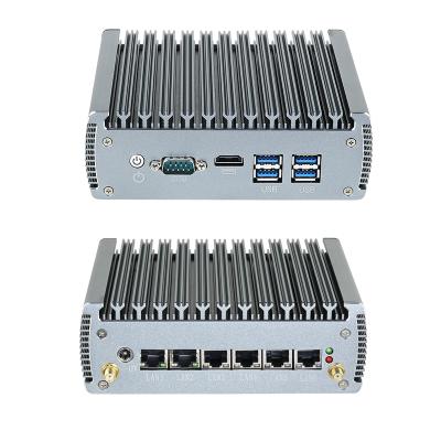 China Intel I5 1145G7 Processor With Six LAN One COM and 1 HDMI Industrial Mini PC for sale
