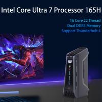 China Intel Ultra1st Gen-H Series with Dual LAN 1 HDMI 1 DP and  DDR5 ARM Mini PC for sale