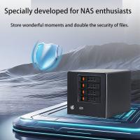 China NAS Server N150 3-Network 8-Bay Interface Network Attached Storage Enclosure for sale