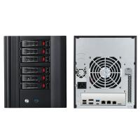 China NAS Server N150 6-Bay Host Interface NAS Network Attached Storage Enclosure for sale