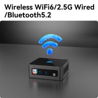 China Intel Core i7 12700H PC Dual Ethernet Dual HD and 4 USB Mini Computer for sale