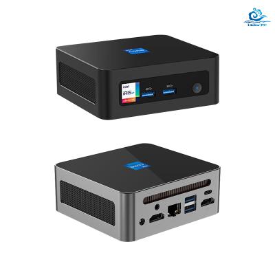 China Intel Core i7 12700H PC Dual Ethernet Dual HD and 4 USB Mini Computer for sale
