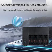 China NAS Server N100 3-Network 8-Bay Interface Network Attached Storage Enclosure for sale