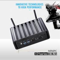 China Industrial Mini PC with Intel Core i5-5200U Processor DDR3L RAM and mSATA SSD Barebone System Computer for sale