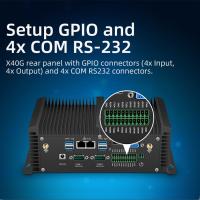 China Fanless Industrial PC with All Aluminum Alloy Casing Multiple OS Support and WIFI Intel Core i5 DDR4 RAM for sale