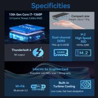 China Intel Core i5 Mini PC With thunderbolt 4 expansion Home Office Computer for sale