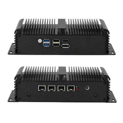 China Celeron N5105 Processor With Four LAN and 1HDMI 1DP Network Mini PC for sale