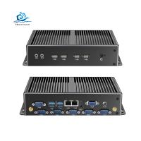 China HLY Fanless Industrial Mini PC with Intel Core i5 4200U Dual Gigabit Ethernet and RS232 Ports for sale
