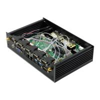 China HLY Fanless Industrial Mini PC with Intel Core i5 4200U Dual Gigabit Ethernet and RS232 Ports for sale