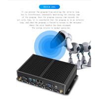 China HLY Fanless Industrial Mini PC with Intel Core i5 4200U Dual Gigabit Ethernet and RS232 Ports for sale
