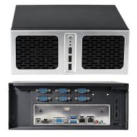 China Industrial Mini PC with In-tel Celeron G6900 Processor Dual LAN Ports Six COM Ports and Two SATA Interfaces mini computer for sale
