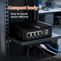 China Mini PC Intel Celeron N5105 Processor DDR4  4 Intel I225AT Gigabit LAN 4 USB  High Performance Soft Router Computer for sale