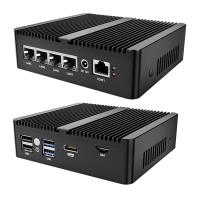 China Mini PC Intel Celeron N5105 Processor DDR4  4 Intel I225AT Gigabit LAN 4 USB  High Performance Soft Router Computer for sale