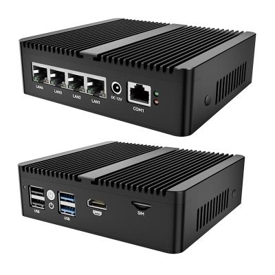 China Mini PC Intel Celeron N5105 Processor DDR4  4 Intel I225AT Gigabit LAN 4 USB  High Performance Soft Router Computer for sale