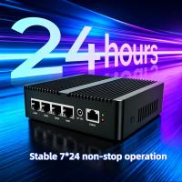 China Mini PC Intel Celeron N5105 Processor DDR4  4 Intel I225AT Gigabit LAN 4 USB  High Performance Soft Router Computer for sale