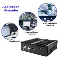 China Mini PC Intel Celeron N5105 Processor DDR4  4 Intel I225AT Gigabit LAN 4 USB  High Performance Soft Router Computer for sale