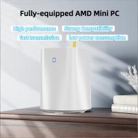 China NAS Host AMD R3 3200U Processor 2 Intel I225V Gigabit LAN 2 USB2.0 2 USB3.0 DDR4 1 HD-MI Win10 Win11 Ubuntu Mini Computer for sale