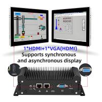 China Industrial Mini PC  Intel Core I5 7360U Processor Dual Ethernet  Dual Serial Ports DDR4 4 USB3.0 4 USB2.0 Win10 OS Computer for sale