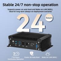 China Industrial Fanless Pc Intel Core I5 10310U Processor 2 GbE RJ45 Realtek 8111H LAN 2 DB9 COM Win10 WES10 LINUX Mini Computer for sale