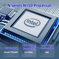 China Industrial Pc N150 Processor 2 Realtek 8111H Gigabit Ethernet Port 2 COM 1 DP 2 HD-MI 3 USB2.0 3 USB3.0 DDR4 Mini Computer for sale